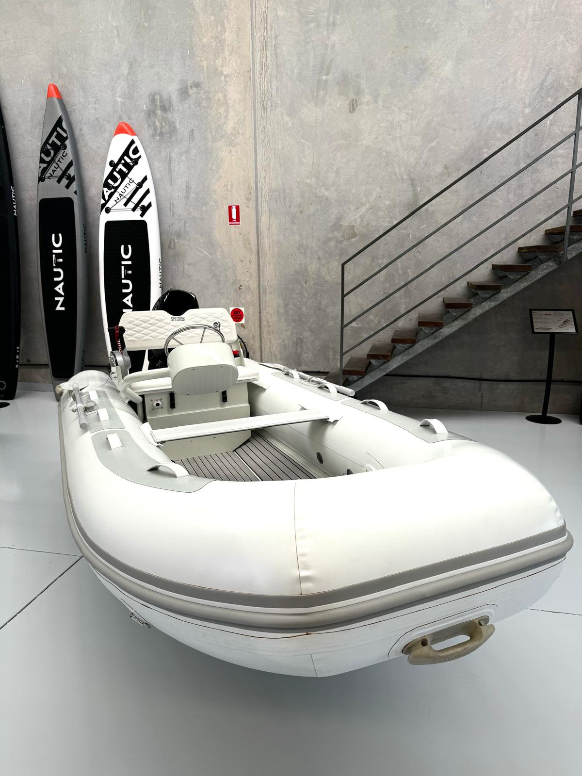 390 Classic Aluminium RIB with Console and 25HP Motor – Nautic Marine