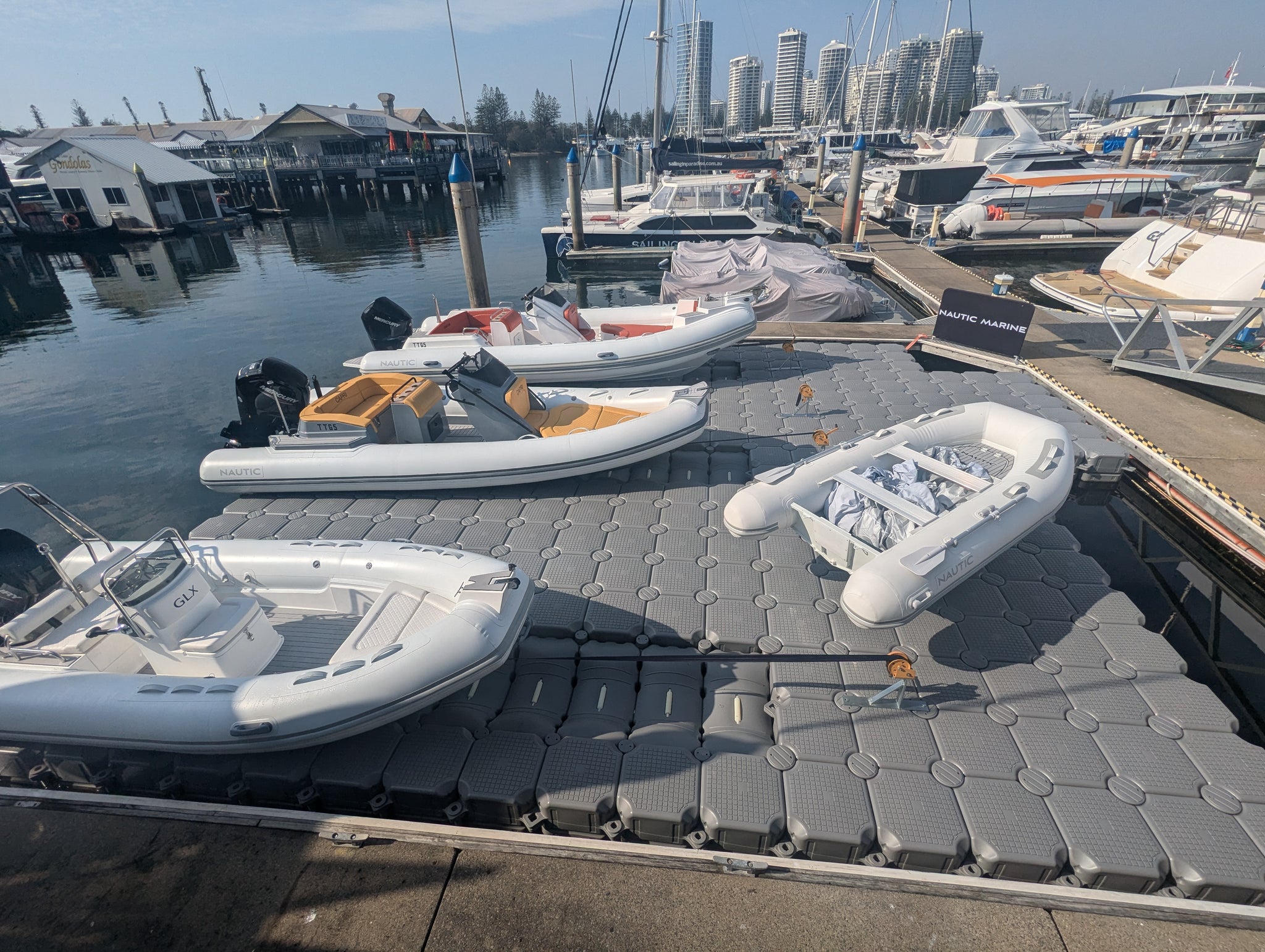 Custom Dry Dock for Inflatable Boats – Nautic Marine